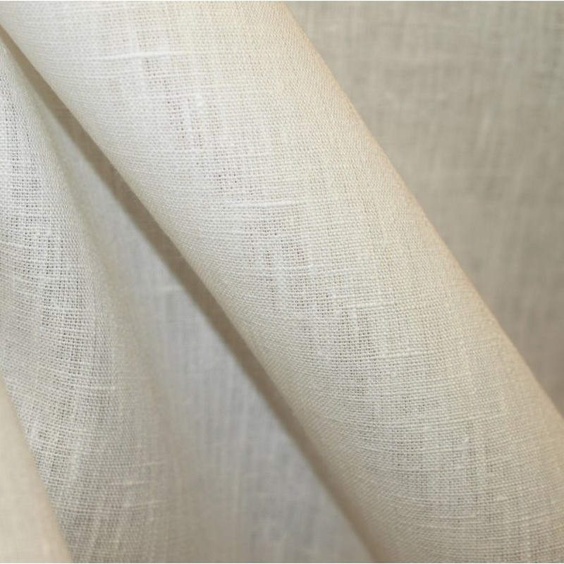 Toile de lin ameublement - Toile de lin uni - Lin au mètre
